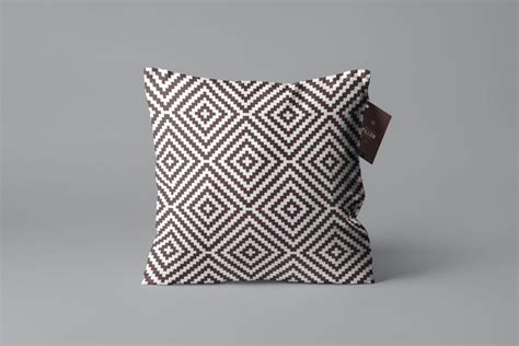 布料枕套枕头抱枕样机贴图ps分层素材下载Pillow Mock up 我的设计作品展示