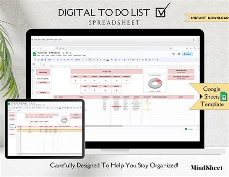 Remarkable To Do List Google Sheets Template Mindsheet Co