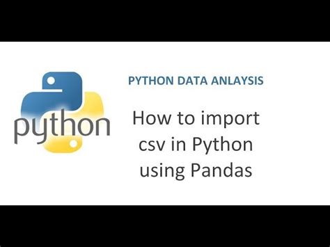 Free Video Python Pandas Complete Tutorial From Youtube Class Central