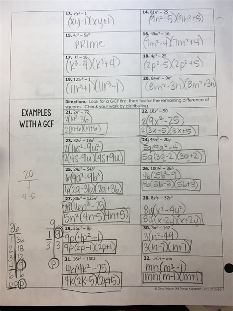 Unit 7 Algebra 1