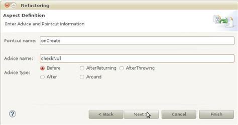 Extract Fragment Into Advice Wizard Download Scientific Diagram