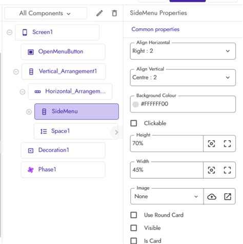 Animated Side Menu Custom Side Menu Guide With Video Tutorial Guides Kodular Community