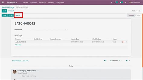 Odoo Inventory Management Odoo V12 Book Cybrosys
