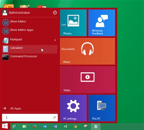 How To Get A Windows Style Start Menu In Windows