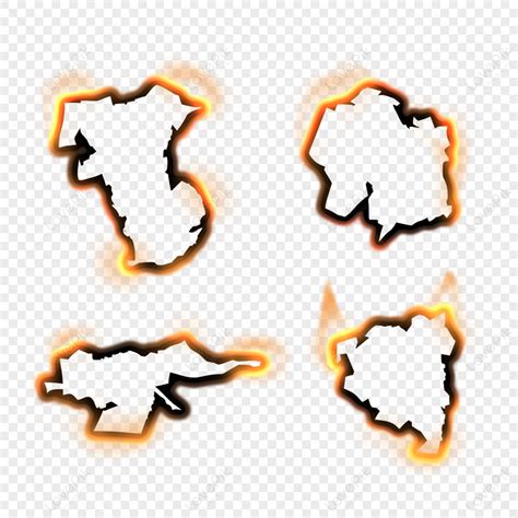 현실적인 불 일러스트꽃 종이 일러스트 클립 아트불꽃화염 Png 일러스트 무료 다운로드 Lovepik