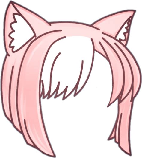 Gacha Life Anime Hair Gacha Hair Pink Anime Sticker Base Chibi Cute Porn Sex Picture