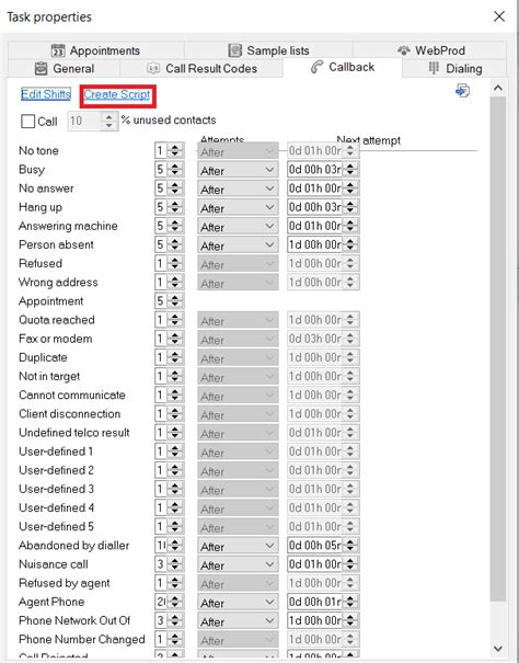Shift By Callback Script Askia Help Centre Automating Insight