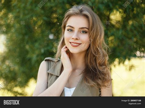 Portrait Charming Girl Image Photo Free Trial Bigstock