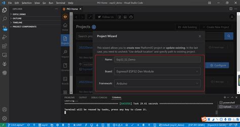 Vscode使用platformio基于arduino框架开发esp32 S2platformio开发esp32 Csdn博客