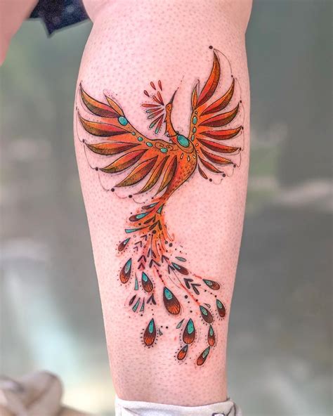 Fenix Tatuada Na Katie No Guest Lisboa 😍🔥 Robcarvalhoart Tatuaje De