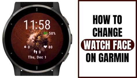 How To Change Watch Face On Garmin Picked Watch