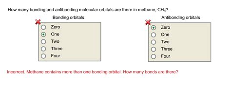 Solved How Many Bonding And Antibonding Molecular Orbitals