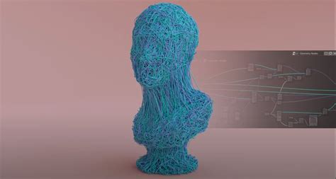 🤩procedural Curve Packing Effect In Blender Tutorial File Project R