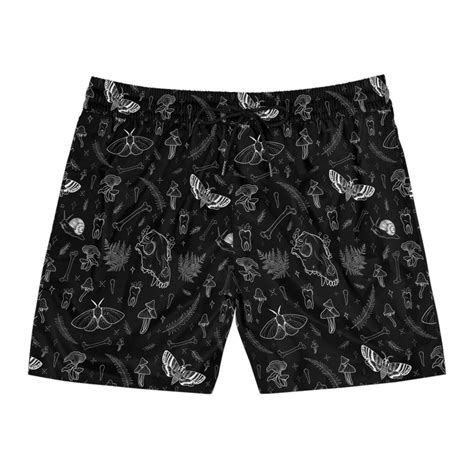 Skull Shorts For Men Etsy
