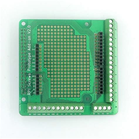 Raspberry Pi Pin Connector Screw Terminals Prototype Board Add On V