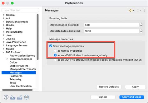 Ibm Mq Connector How To View Mqrfh2 Headers Of Ibm Mq Messages
