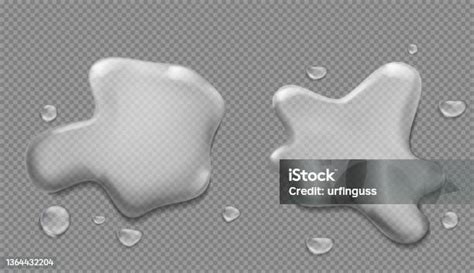 물 유출 웅덩이 상단 보기 세트 흩어져 방울 벡터 일러스트와 아쿠아 액체 튀김 0명에 대한 스톡 벡터 아트 및 기타 이미지 0명 3차원 형태 기포 Istock