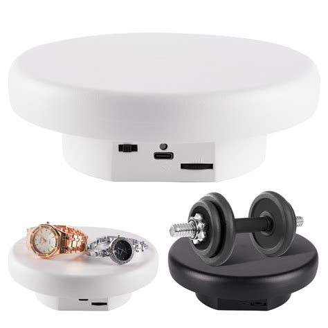 360° Electric Rotating Platform With Type C Cable 63in