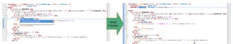 Extract Benefit From The Automated Refactoring Of VHDL Code