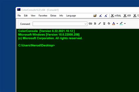 ColorConsole ColorConsole Brings A Babe Color To Your Black White World Of Windows Console