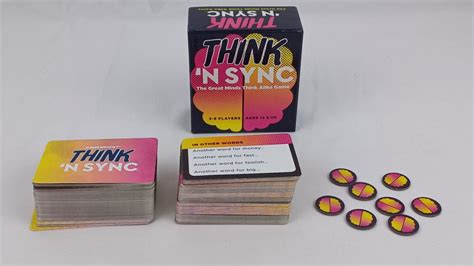 think n sync board game rules and instructions for how to play