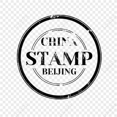 더블 링 콘티넨탈 레트로 일러스트 소인클립 아트우편물