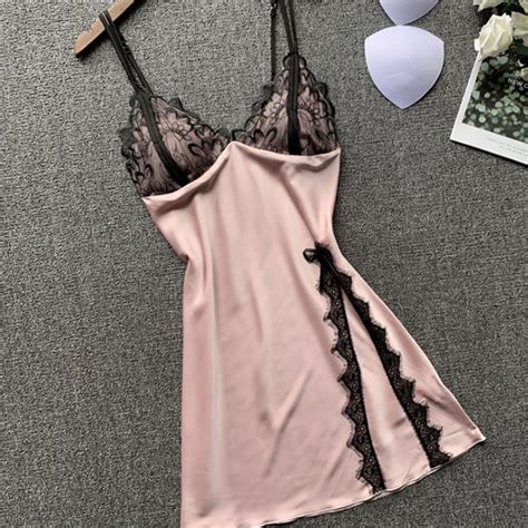나잇 슬립 란제리 실크원피스 잠옷