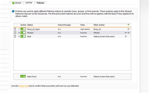 Solved Web Filter Timed Event Blocking All The Time Utm 94 Web Protection Web Filtering
