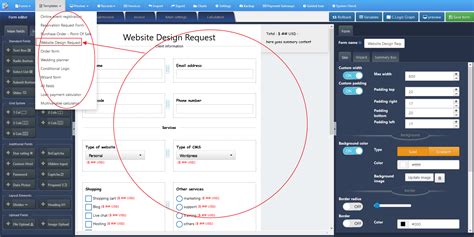 Templates Php Cost Estimator Form Builder By Zigaform