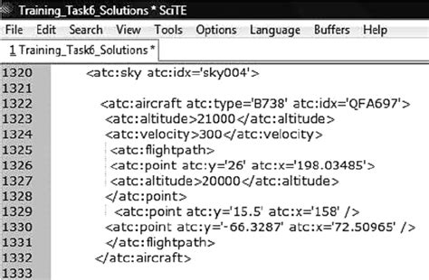 Specifications For An Aircraft Using Xml Scripting Language The Download Scientific Diagram