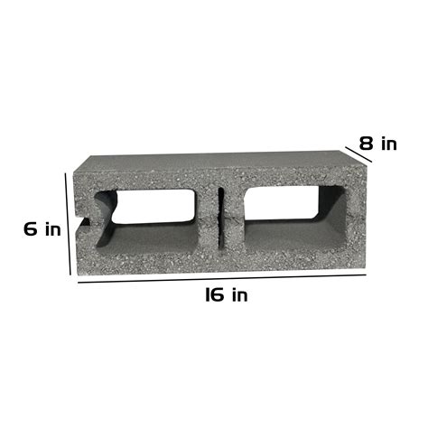 6x8x16 Light Weight Hollow CMU Ernest Maier