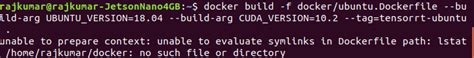 Docker To Generate The Tensorrt Build Container Jetson Nano Nvidia Developer Forums