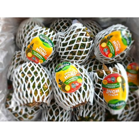 Jual Buah Nanas Madu Honi Sunpride Biji Shopee Indonesia