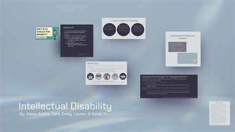 Multi Modal Presentation Intellectual Disability By Sarah Houston On Prezi