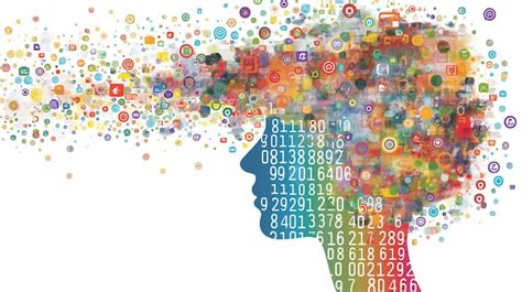 Premium Photo Silhouette Of A Head In Profile Filled With A Myriad Of