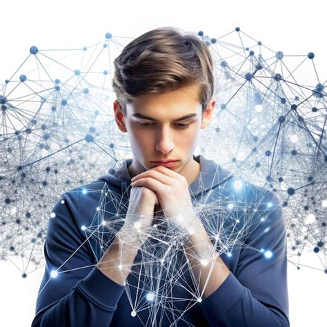 close up man robotic process automation concept premium ai generated