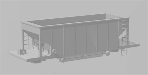 🚆 An Hs Hopper Ho Scale・ Stl File For ・cults