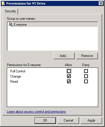 NTFS How Can I Allow Creator Owner To Set Permissions Windows Spiceworks Community