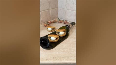 Ракушки из слоеного теста🔥 закуска с необычной подачей простыерецепты закуски кулинария