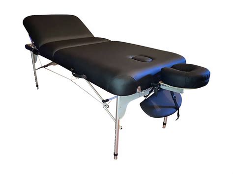 Large Aluminum Massage Table Portable 5 Thick 32 Inch Wide
