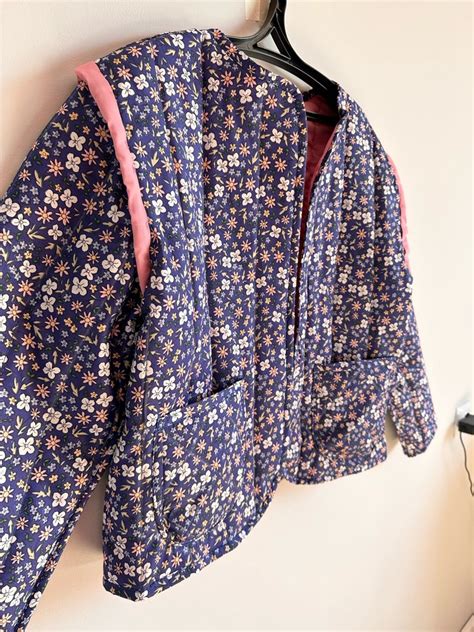 PDF Sewing Pattern Quilted Jacket Etsy