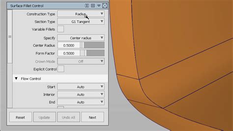 Surface Fillet Improvements