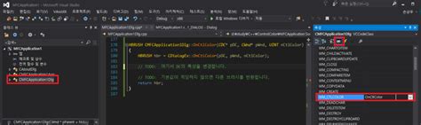 [mfc] 컨트롤 색 변경 static edit combo keep going