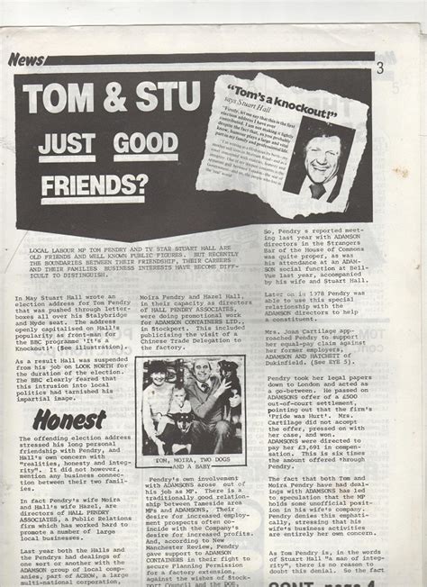 Tameside Labour Exposed Tom Pendry And Stuart Hall