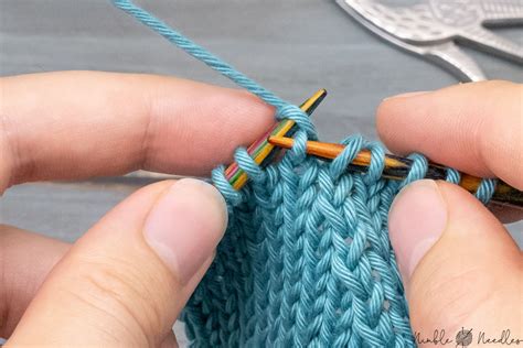 How To Knit Skp Slip Knit Pass A Left Leaning Knitting Decrease