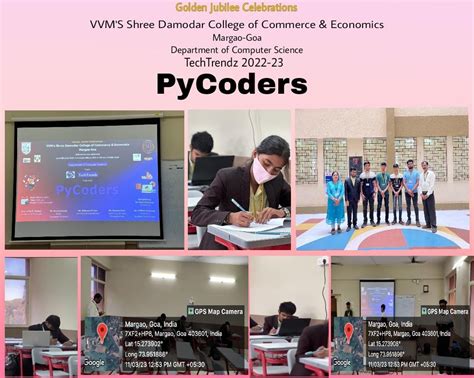 Techtrendz Activity Pycoders Shree Damodar College Of Commerce