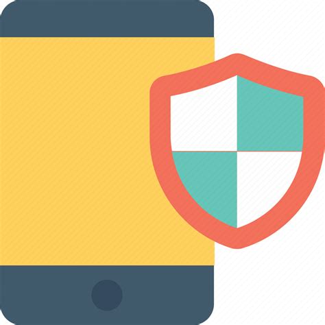 Mobile Mobile Security Protection Security App Shield Icon