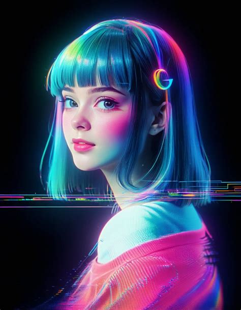 Rgb Color Shift Chromatic Aberration Rgb Shift Video Glitch Photo