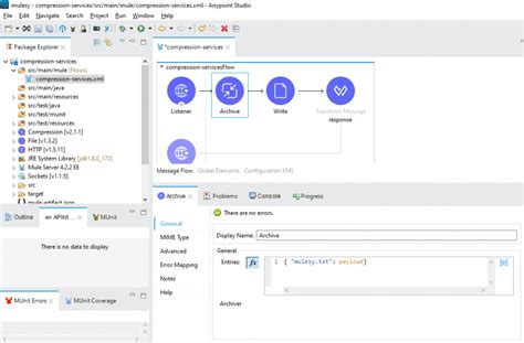 Create Zip File In Mule 4 Compression Module Mulesoft Tutorials