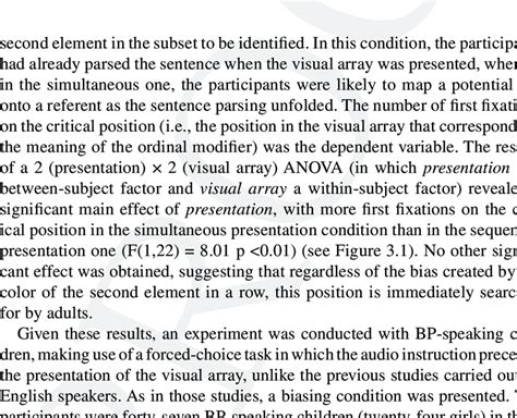 1 First Eye Fixations As A Function Of Presentation Download